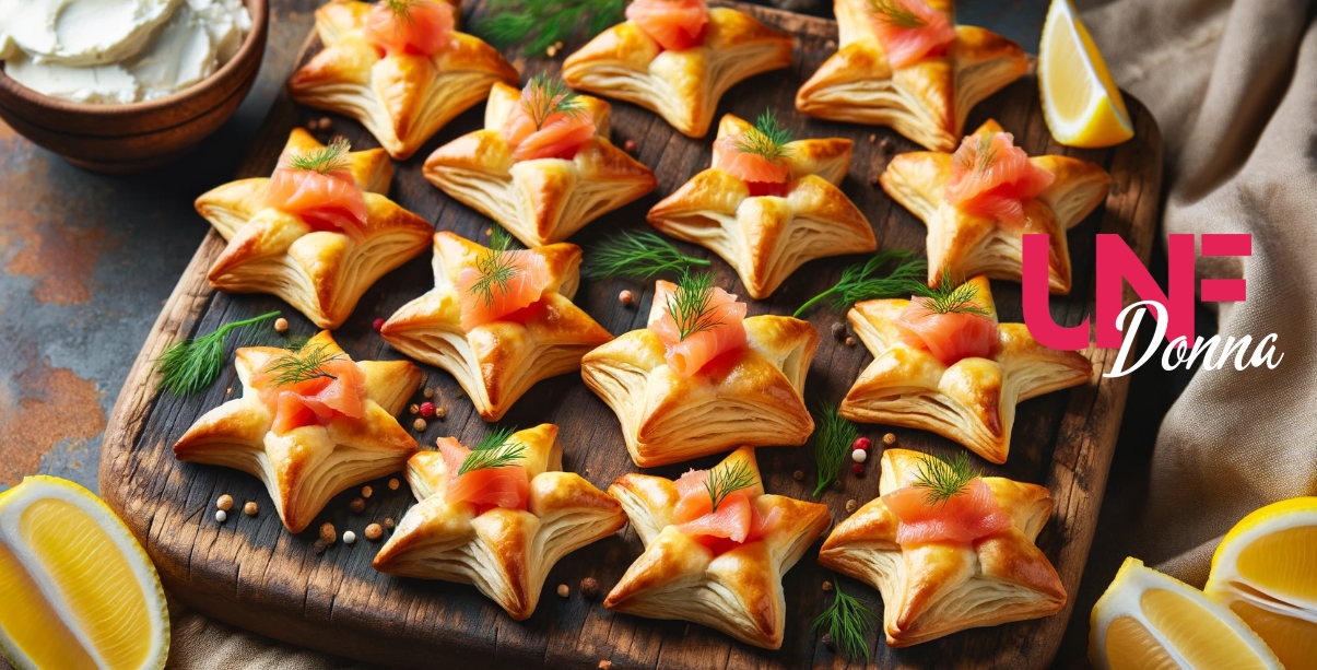 L'antipasto facilissimo per il buffet di Capodanno: stelle di sfoglia ...