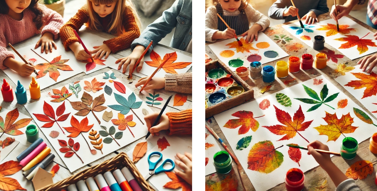 Bambini: lavoretti da fare in autunno con le foglie - UNF Donna